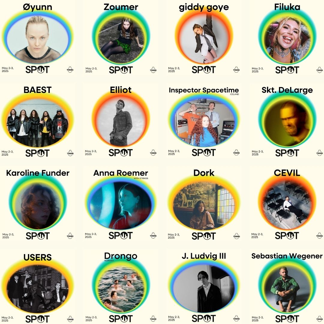 16 new talented stars for the SPOT-poster // 16 nye, talentfulde ...